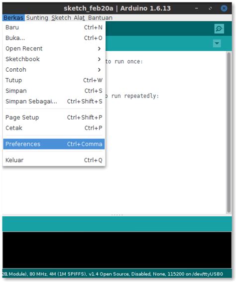 Cara Menggunakan Modul ESP Di Arduino IDE