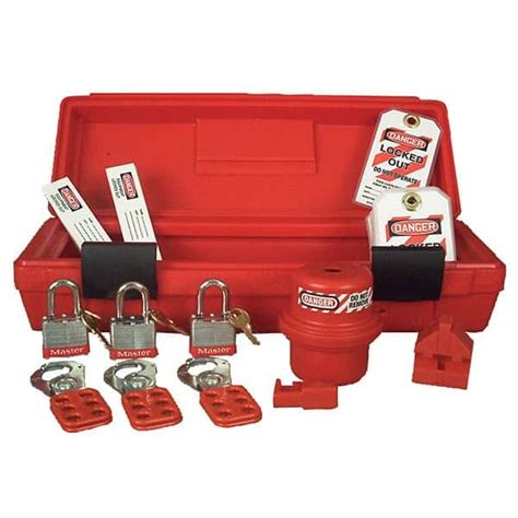 Accuform Kst234 General Purpose Lockout Tagout Kit From Cole Parmer