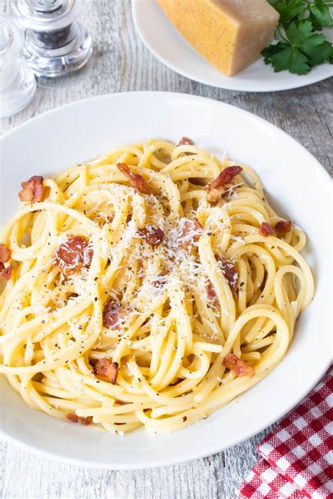 Simple Pasta Carbonara For The Love Of Cooking Simple Pasta Carbonara