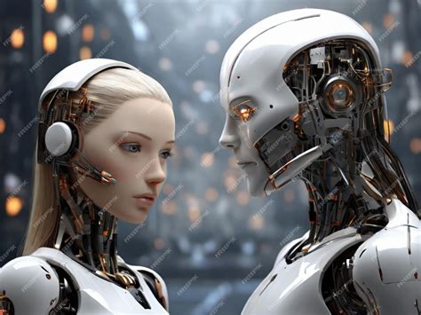 El Concepto Principal De Esta Ilustración Es Visualizar Robots Y Androides 3 Foto Premium El Concepto Principal De Esta Ilustración Es Visualizar Robots Y Androides 3 Foto Premium