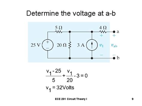 Thevenin And Norton Equivalent Circuits Voltage Source Model