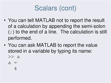 Part 1 Chapter 2 Matlab Fundamentals Ppt Download