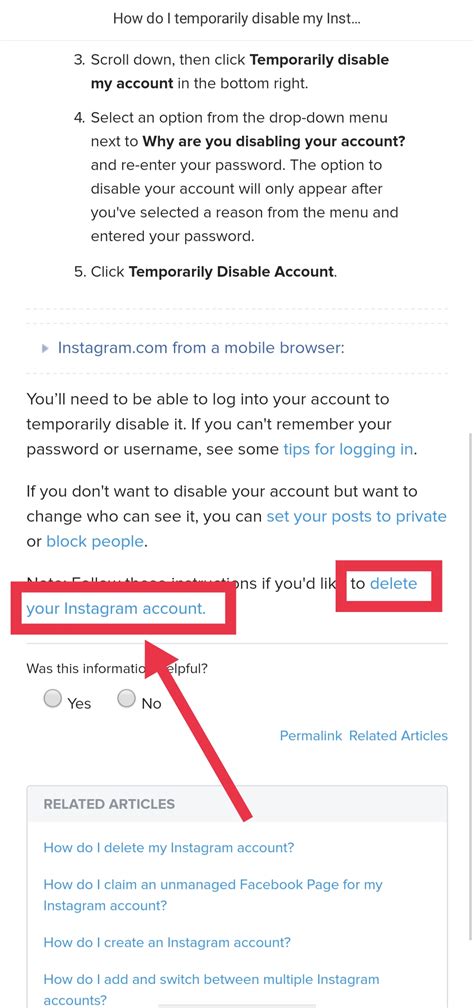 How To Delete Instagram Account Permanently In