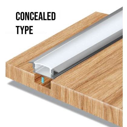 ALUMINIUM PROFILE CASING FOR LED STRIP LIGHT
