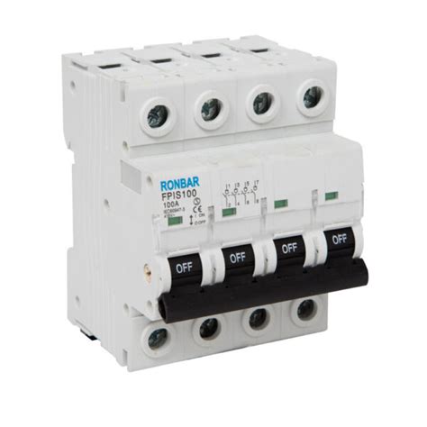 4 Pole Isolator Ronbar