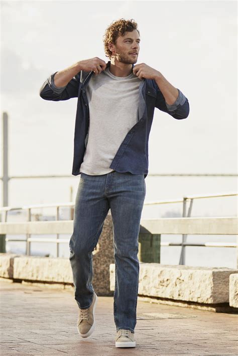 How To Style Straight Leg Jeans Mens At Carl Trull Blog