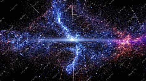 Premium Ai Image An Abstract Interpretation Of Dark Matter With