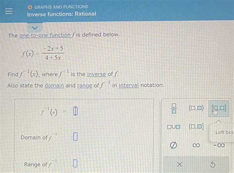 solved the one to one function f is defined below
