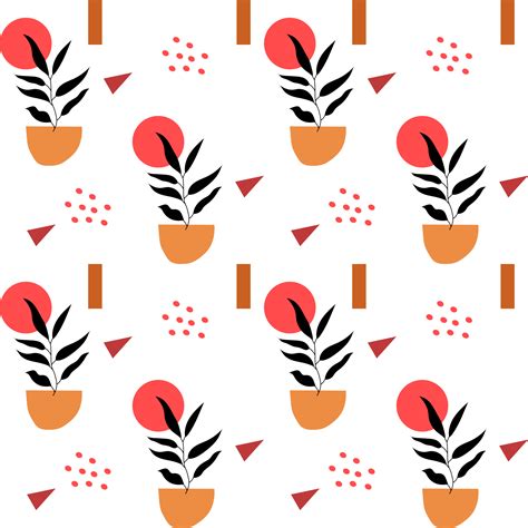 Botanical Boho Seamless Pattern 12995975 Png