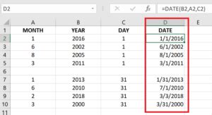 How To Convert Month And Year To Date In Excel