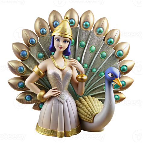 Impressive Rustic A Vengeful Hera Unleashing A Peacock Fe Premium