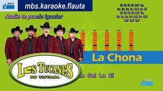 La Chona Flauta Dulce Los Tucanes De Tijuana Tutorial Con Notas
