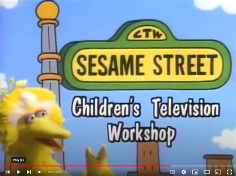 Sesame Street Credits Ctw Big Bird By Mnwachukwu16 On Deviantart