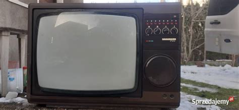 Elektron Stary Radziecki Telewizor Kolorowy Z Czasów Prl Dębica