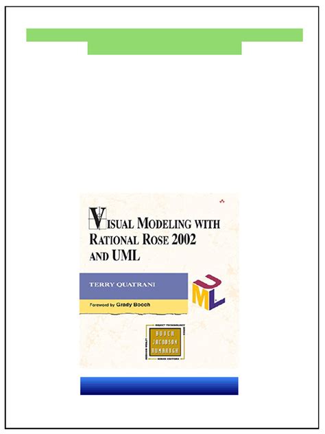Visual Modeling With Rational Rose 2002 And Uml 3rd Edition Quatrani