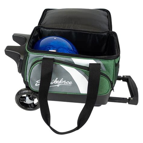 Kr Strikeforce Cruiser Single Roller Greygreen Bowling Bag