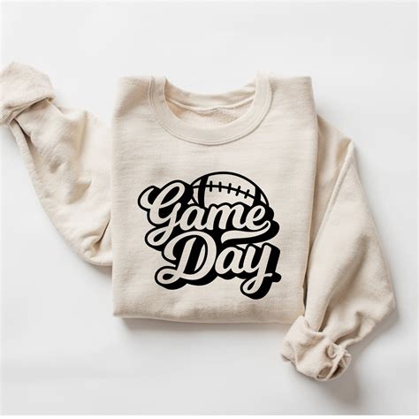 Game Day Crewneck Sweatshirt Etsy