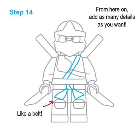 How To Draw Lego Ninjago Figures