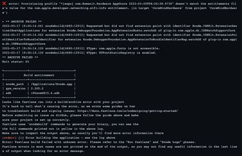 EAS Build IOS Error Provisioning Profile Issue Expo Expo GitHub