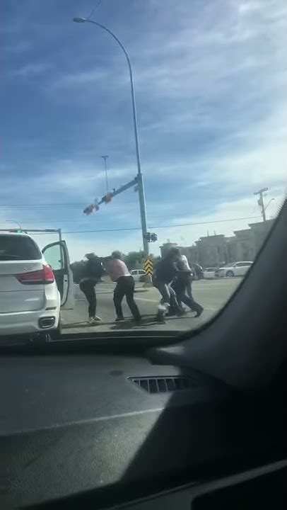 Road Rage Incident Turns Physical Street Fight In Calgary Ab Canada