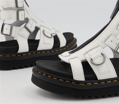 Dr Martens Olson Sandals White Womens Sandals