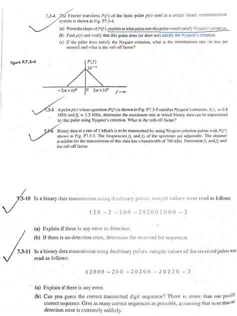 isi and pulse shaping math pdf