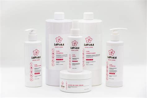 Sakura Curl Shampoo 1l Australia Sakura Hair Care