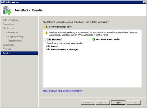 Configure File Server With Server 2008 Step By Step