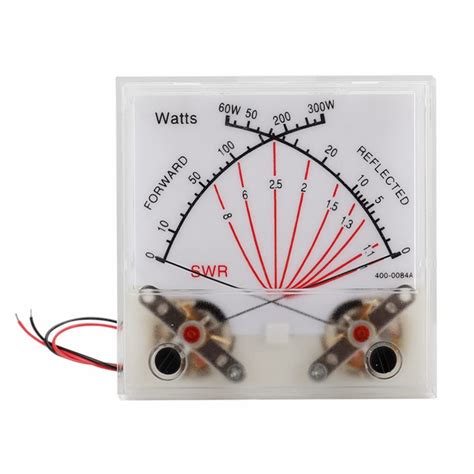Jolooyo Vu Meter Swr Watt Meter Double Needle 60300w Power India Ubuy
