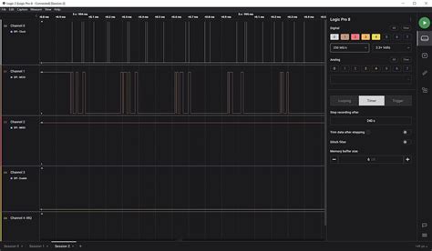 Spi Clock Issue Saleae Logic 2