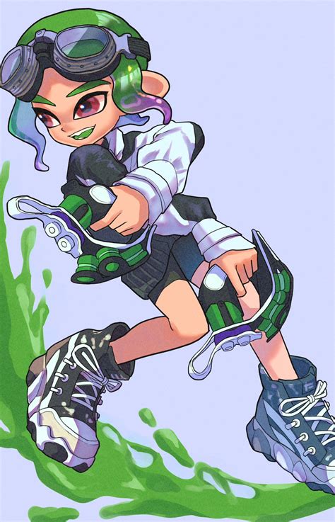 Octoling And Octoling Boy Splatoon Drawn By Nastar R Danbooru