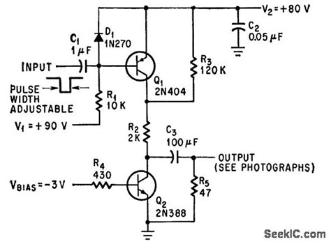 Avalancheswitch Amplifiercircuit Circuit Diagram