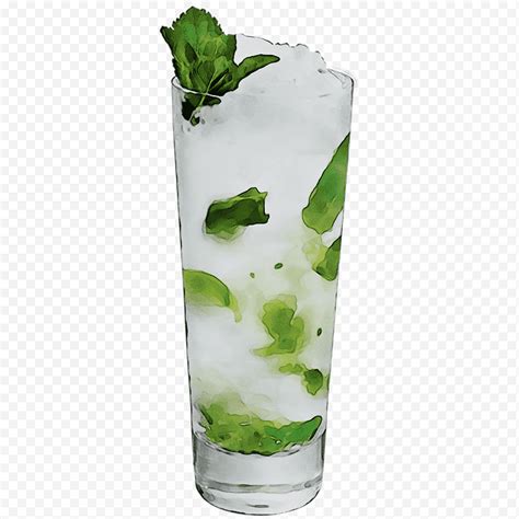 물 모히토 리키 레부 지토 보드카 토닉 바카디 칵테일 민트 줄렙 스프릿 처 Png Klipartz