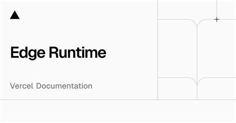 Edge Runtime