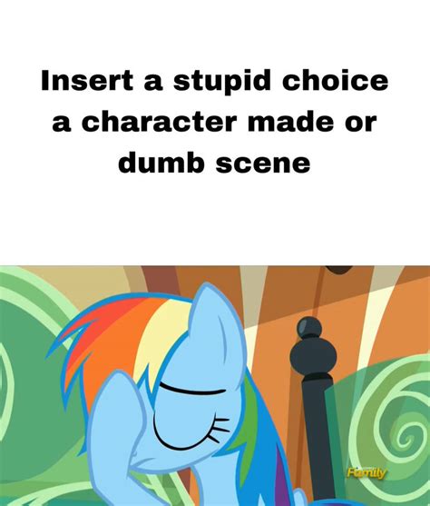Rainbow Dash Facepalms At What By Geononnyjenny On Deviantart