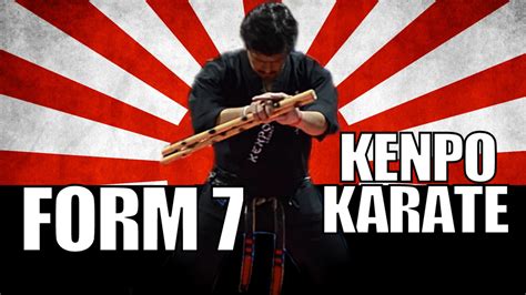 Kenpo Karate Form 7 1 Amazing Weapon Kenpo Form