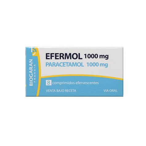 Efermol 1000 Mg X 8 Comp Eferv Farmedis Sa