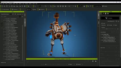 ostrich in space autorigging a blender model with character creator 4