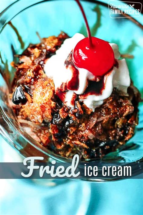 Easy Fried Ice Cream Recipe