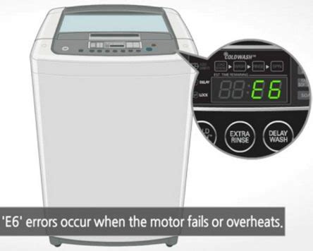 LG Top Load Washer Error Code E How To Fix