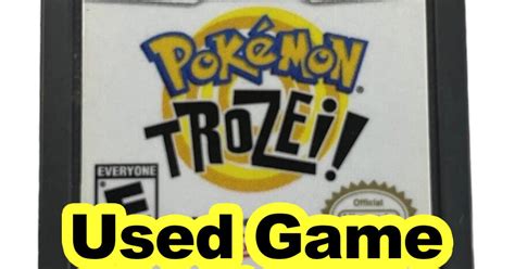 Pre Owned Ds Pokemon Trozei Card Only The Relentless Dragon Game