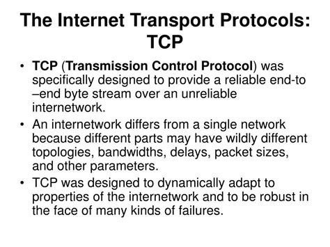 PPT UDP And TCP PowerPoint Presentation Free Download ID 6885000