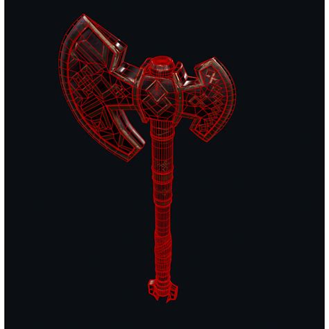 Dwarf Axe 3d Model Cgtrader