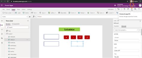 How To Create Calculator Using Power Apps