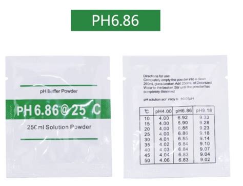 Ph Cs686 6 86ph Ph Meter Calibrate Solution Ph Buffer Powder For Ph Test Meter Measure