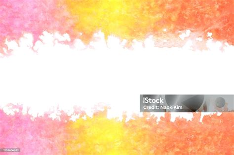 파스텔 색상 가을 붉은 노란색 추상에 그라데이션 수채화 페인트 웨이브 배경 가을에 대한 스톡 벡터 아트 및 기타 이미지 가을 거친 계절 Istock