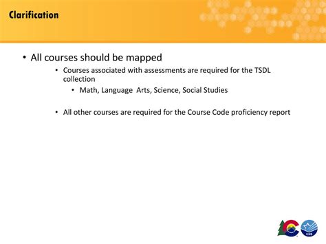 Statewide Standard Course Codes Ppt Download