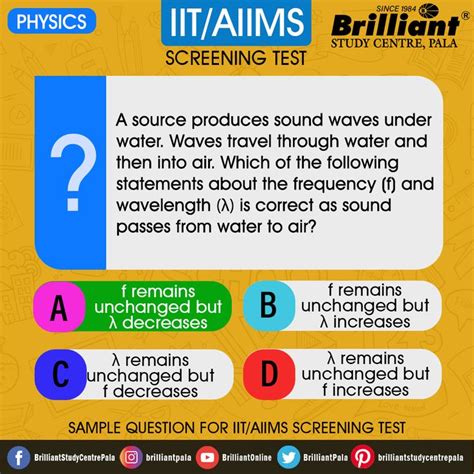 Sample Questions For Screening Test Iit Aiims