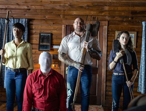 Johns Horror Corner Knock At The Cabin 2023 Wonderful Characters