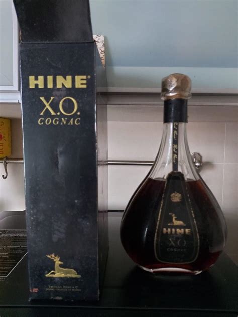 Hine XO Cognac 40% 700ml, Food & Drinks, Alcoholic Beverages on Carousell